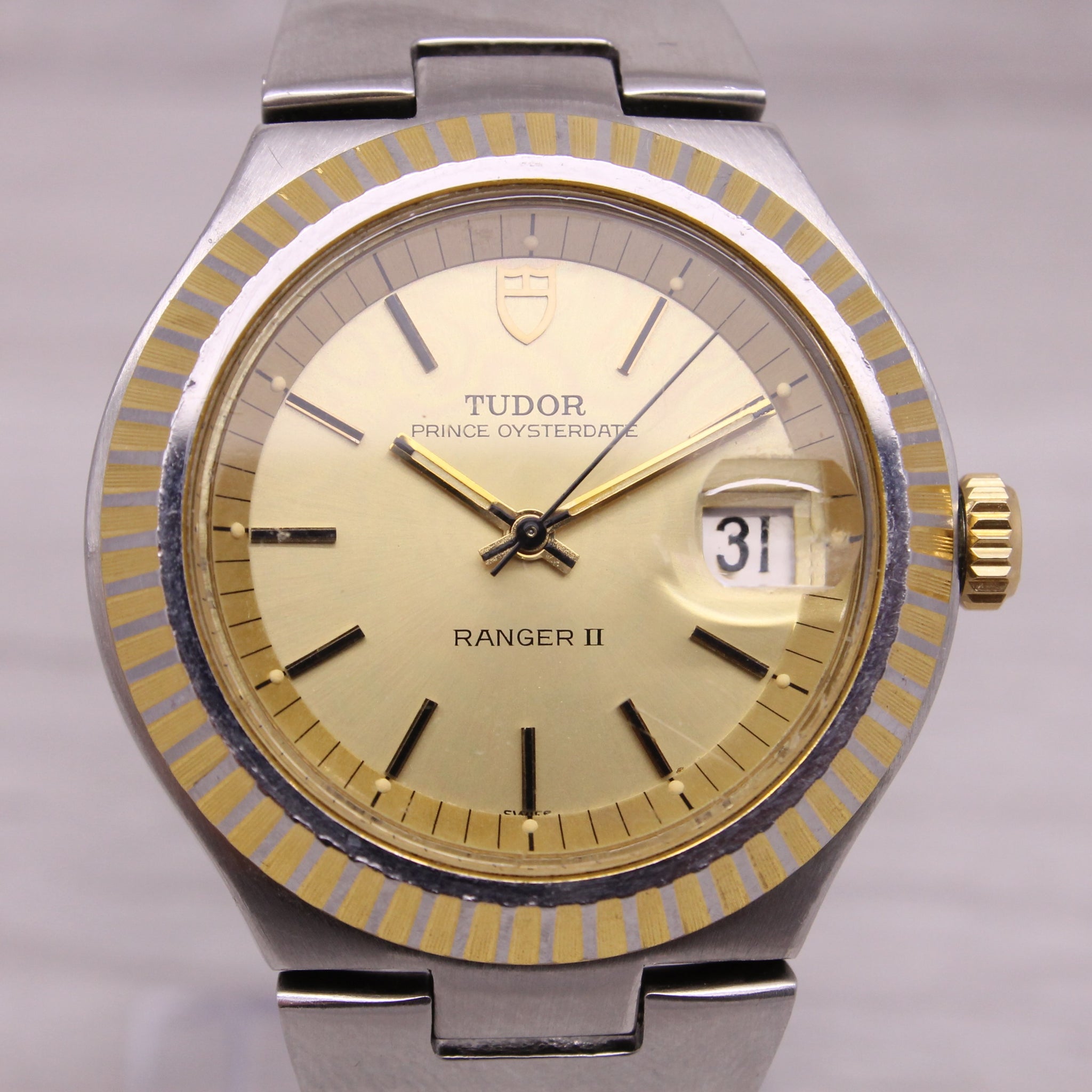 Vintage c.1977 Tudor Ranger II 9111/01 Men 38mm Steel Automatic Watch
