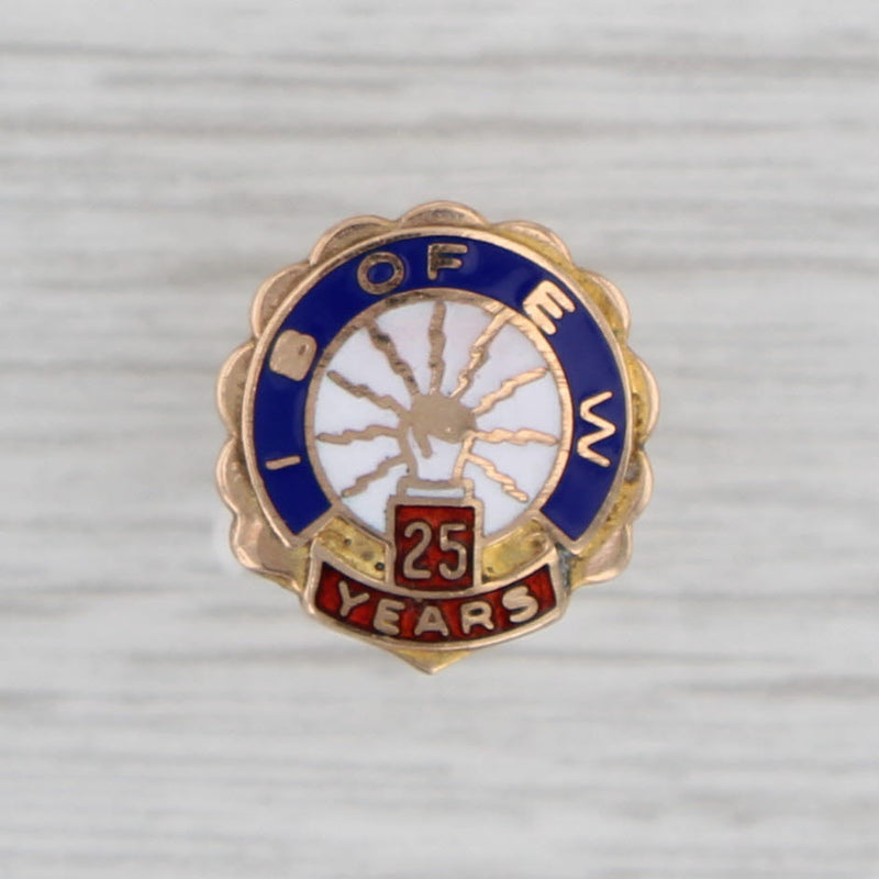 International Brotherhood of Electrical Workers Pin 25 Years Union Lap ...