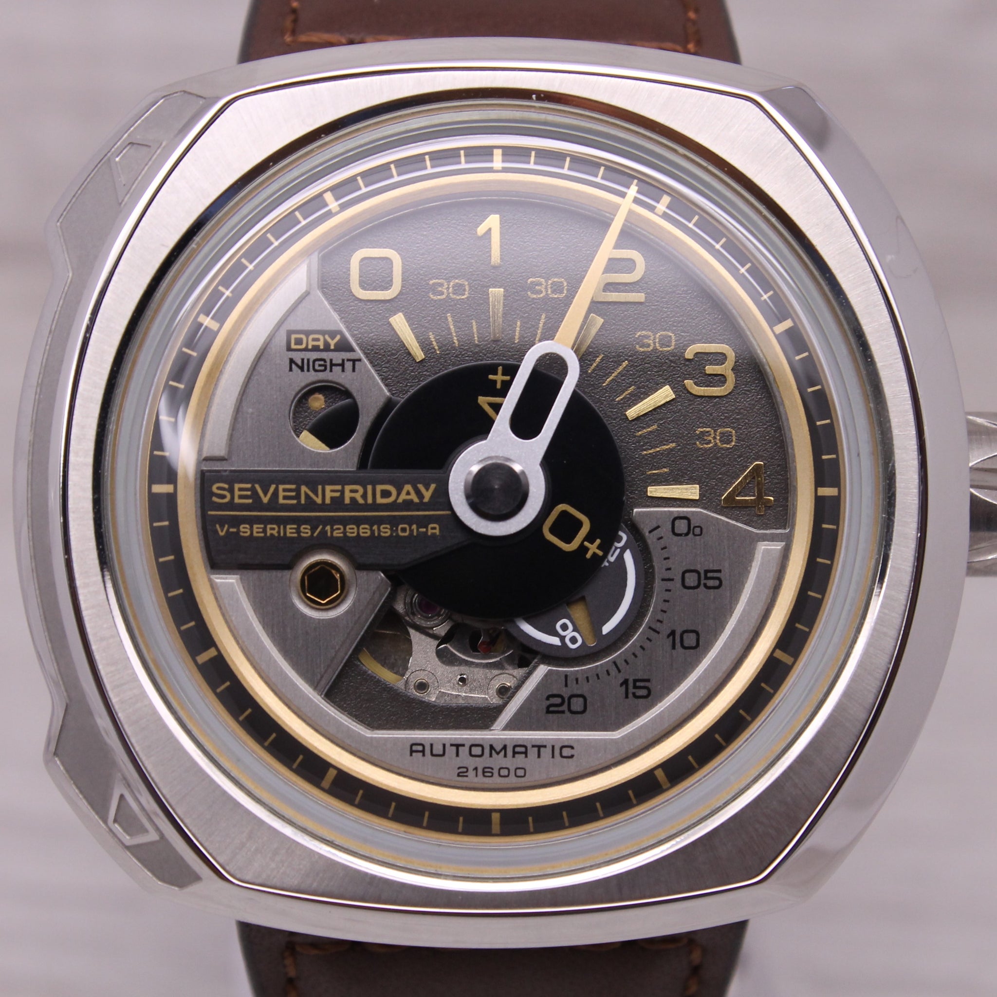 Seven Friday V-SERIES Mens 50mm Stainless Steel Automatic Watch SF-V2/