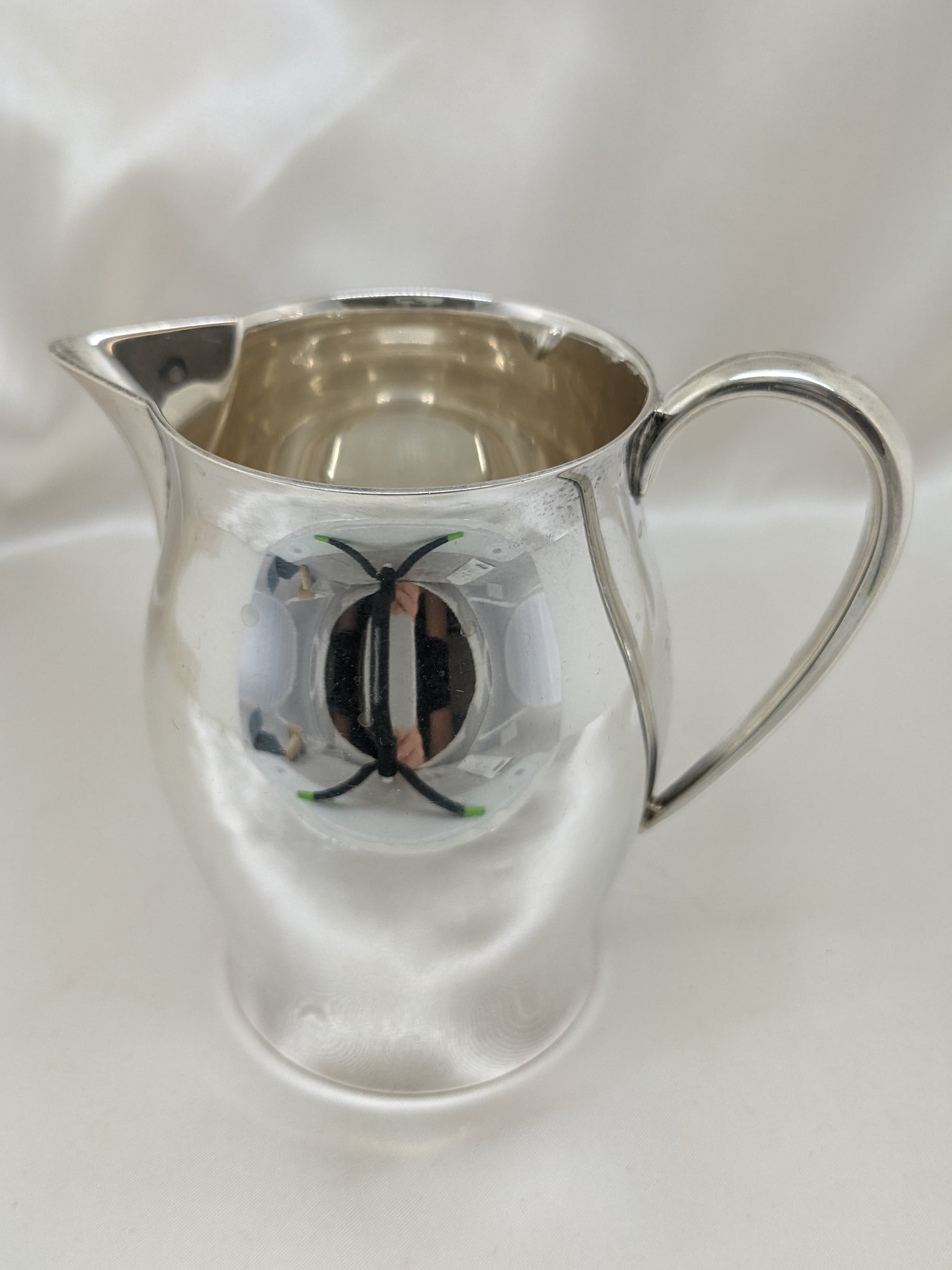 Cream Pitcher Sterling Silver Paul Revere Reproduction 265 Serving Hol